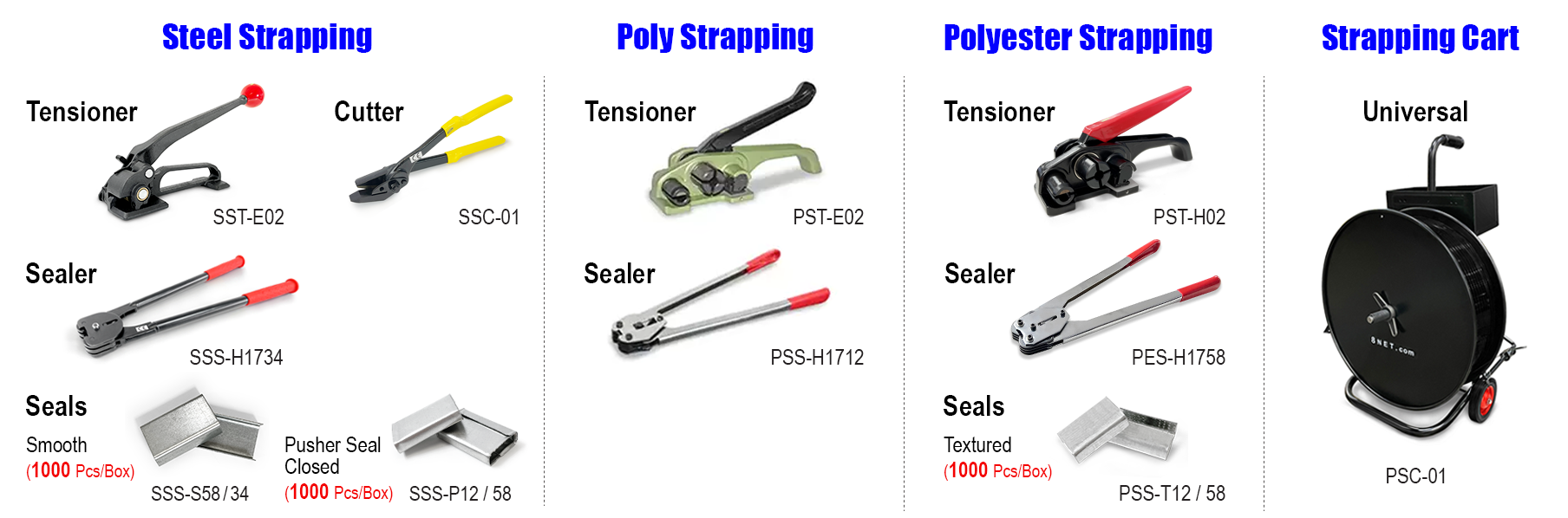 Strapping Tools - Strapping - Shipping Supplies
