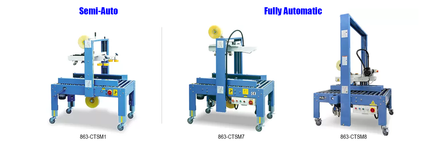 Semi Auto Tape Sealing Machine Packaging Machines - 8NET